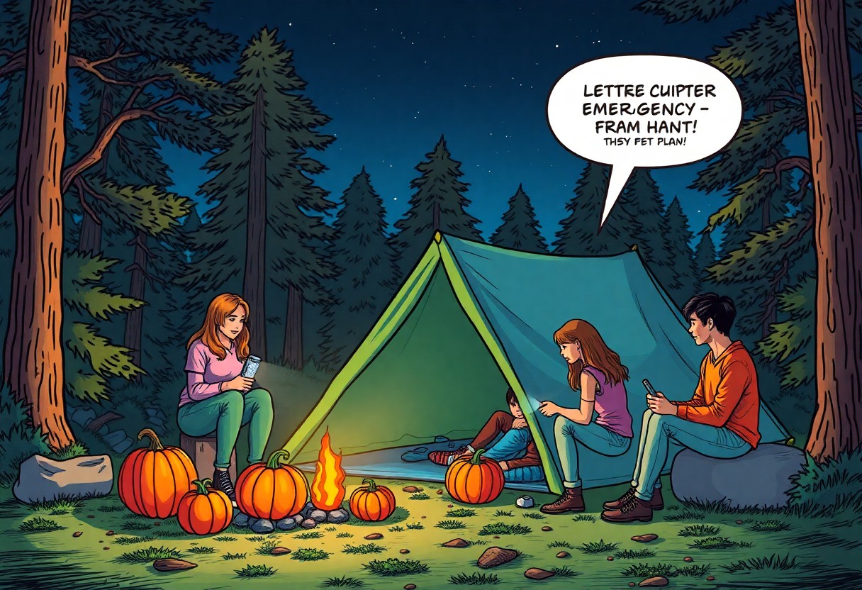 How To Establish An Emergency Plan For Halloween Camping Trips - Camper Ed